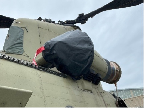 CH-47 Intake FOD Screen Cover Set (Left & Right) | Transhield